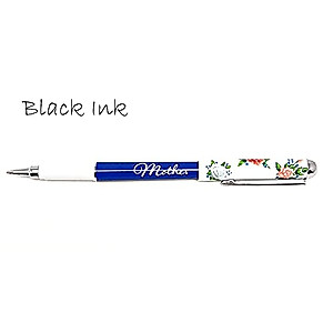 Heart of a Mother Madonna and Child Rollerball Pen with Bookmark Gift Set for Catholic Moms