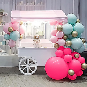 100Pcs Orange Party Latex Balloons - 18"+12"+10"+5" Ballons Balloon Arch Kit as Birthday Party Balloons Gender Reveal Balloons Baby Shower Balloons Wedding Anniversary Bridal Shower Party Decorations