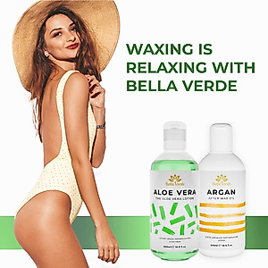 Bella Verde Pre and Post Waxing Care - Home Kit for Women and Men - Pack of 2 Pre & Post Wax Spray - Care for Brazilian Body Legs Eyebrows Face Lips Armpits