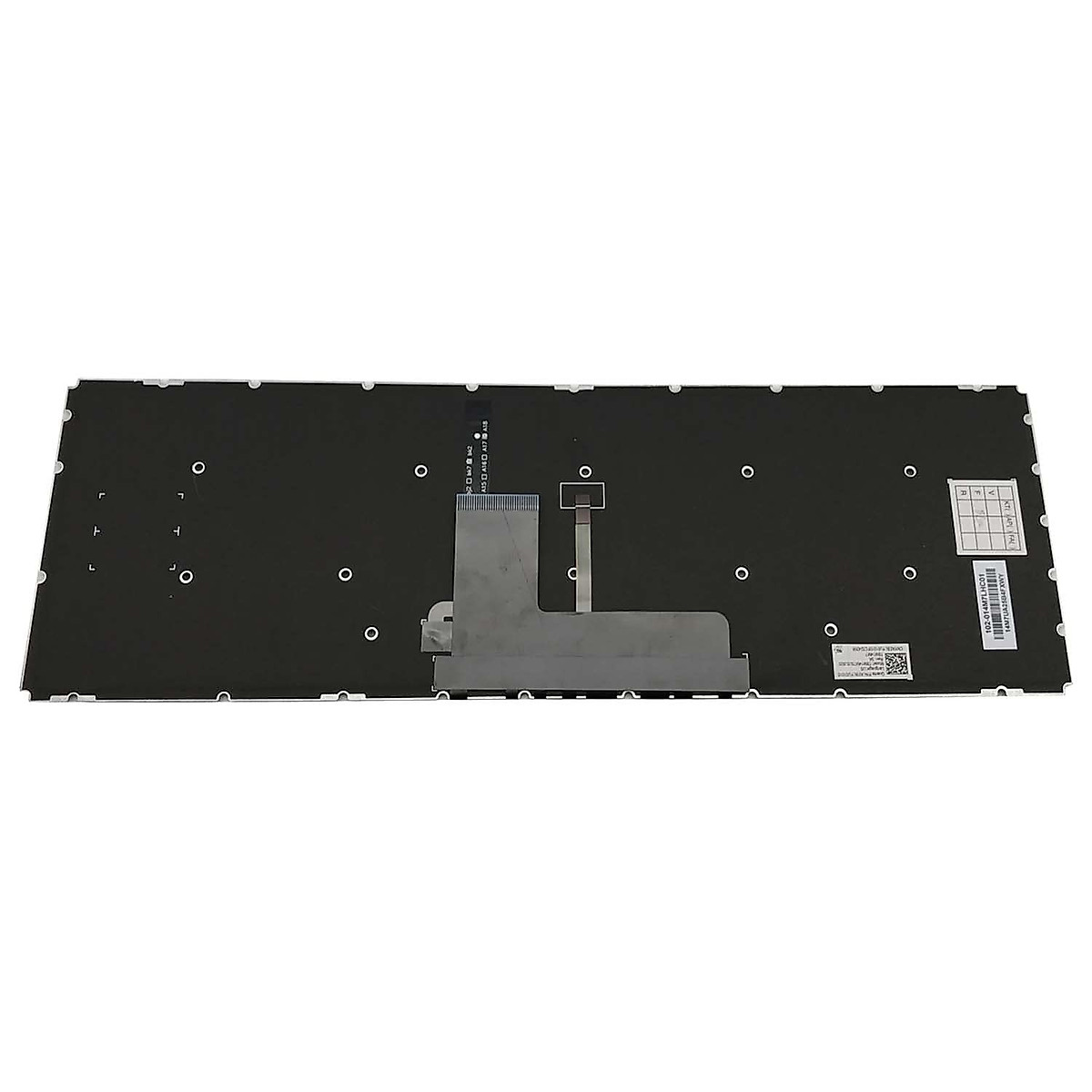 New Laptop Replacement Keyboard for Toshiba Satellite L50-C L50D-B L50D-C L50DT-B L50T-B L50T-C L50W-C L55D-B L55D-B L55D-B L55D-B L55D-B L55D-B US 9Z.NBCBQ.00I EBLIU01110 Black Backlight L50-B