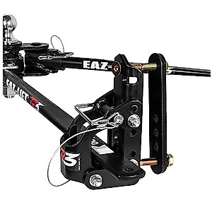 Camco Eaz-Lift TR3 600lb Weight Distribution Hitch Kit | Features 800lb Max Tongue Weight Rating, Pre-Installed 2-5/16-inch Hitch Ball, and Adjustable Sway Control | (48901)