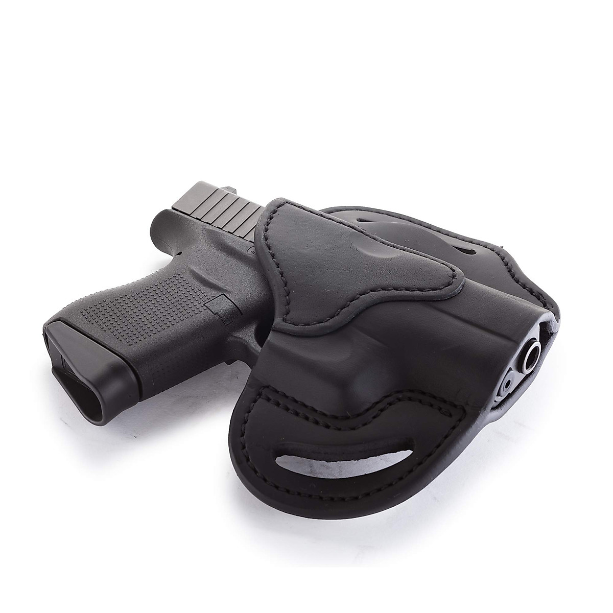 1791 Gunleather Glock 43 Holster, Right Hand OWB G43 Leather Gun Holster for Belts. Fits Glock 43 and Ruger LC9 & Ruger SR22