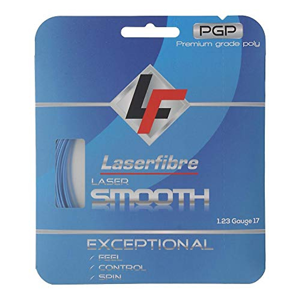 LaserFibre Laser Smooth (17-1.23mm) String Set (Blue)