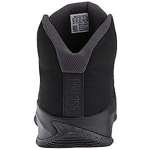 adidas Men's Ball 365 Inspired Basketball Shoe, Black/Utility Black/White, 8 Medium US