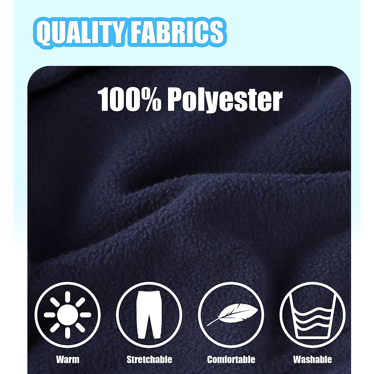 GLASH Kids Toddler Boys Girls Unisex Sweatpants,4pcs Casual Heated Micro Fleece Winter Pants, Triangle 2T