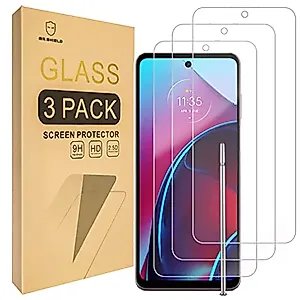 Mr.Shield [3-Pack] Designed For Motorola Moto G Stylus (2022) / Moto G Stylus 5G (2022) [Cut Out For Camera][Not Fit for 2021/2020 Version] [Tempered Glass] [Japan Glass 9H Hardness] Screen Protector