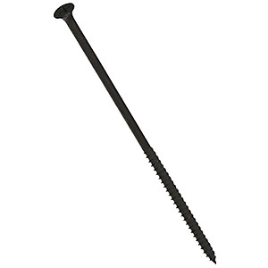 Hillman 47723 10 X 5-Inch Fine Thread Drywall Screws with Phillips Drive, Black