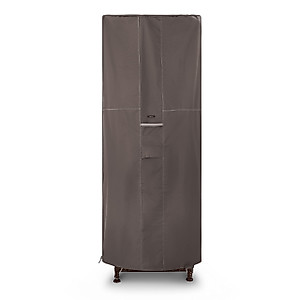 Classic Accessories Ravenna Water-Resistant Round Stand-Up Patio Heater With Table Cover, 32 x 84 Inch