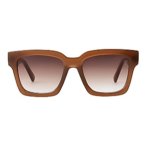 Frye Lisa Women's Square Sunglasses, Camel, 54mm