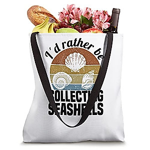 Seashell Collector Shelling Beach Collecting Sea Shell Tote Bag