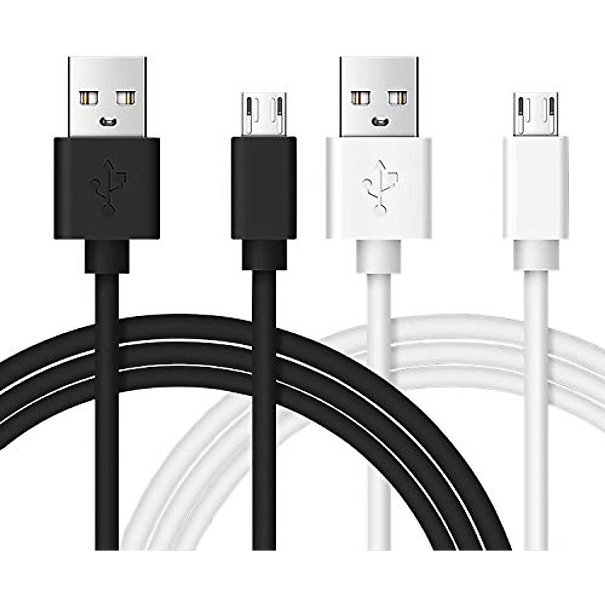 2 Pack Charger Charging Cable Cord for Samsung Galaxy Tab A 8.0" 7.0" 9.7" 10.1",E,S,S2,3,4,Tab 3 4, SM-T280 350 580 113 377 560 713 230 530 Tablet, Note 4 5, S7 S6 J7 J3 Micro USB Power Cord