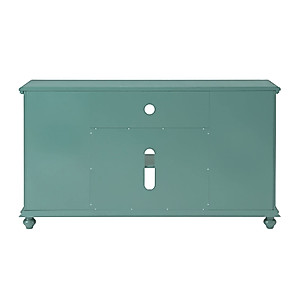 Martin Svensson Home Elegant Antique Teal 2 Door 63" TV Stand