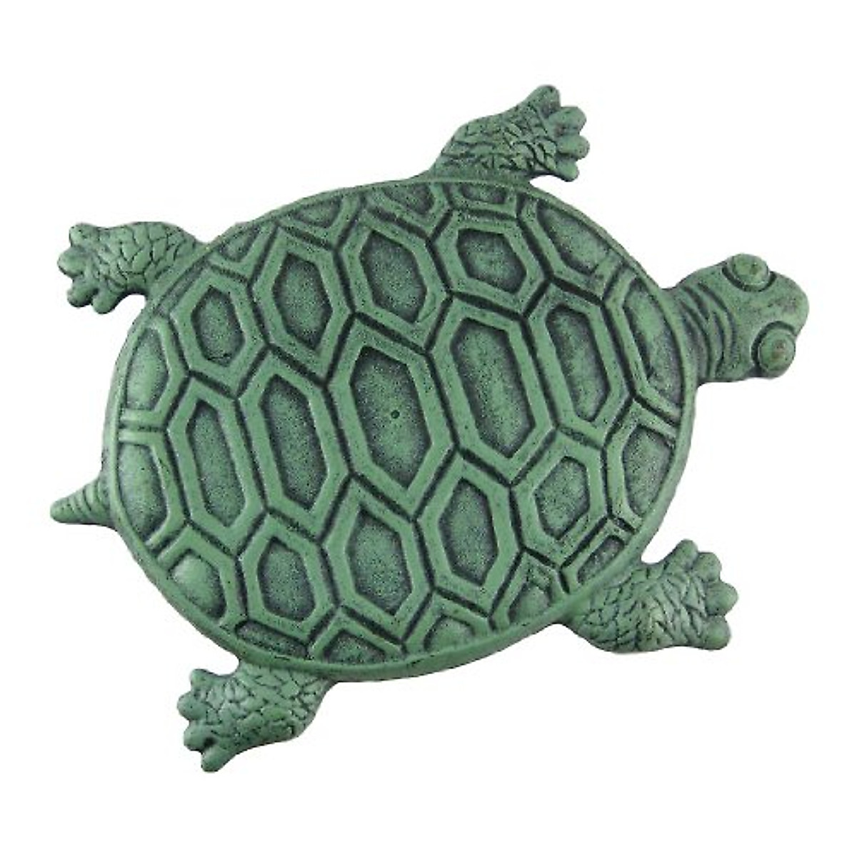INsideOUT Iron Verdigris Garden Turtle Stepping Stone