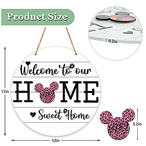 BDUSXYZ 13 Pcs Interchangeable Wooden Welcome Sign Seasonal Front Door Sign Farmhouse Wall Decoration, Door Hanging Wreath for Christmas (White)