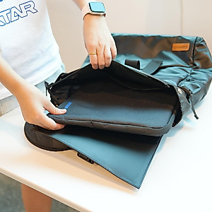 Starlink Mini Dish Inner Bag, starlink Protective Cover Starlink Bag with Fleece Interior for starlink Mini (Navy Blue)