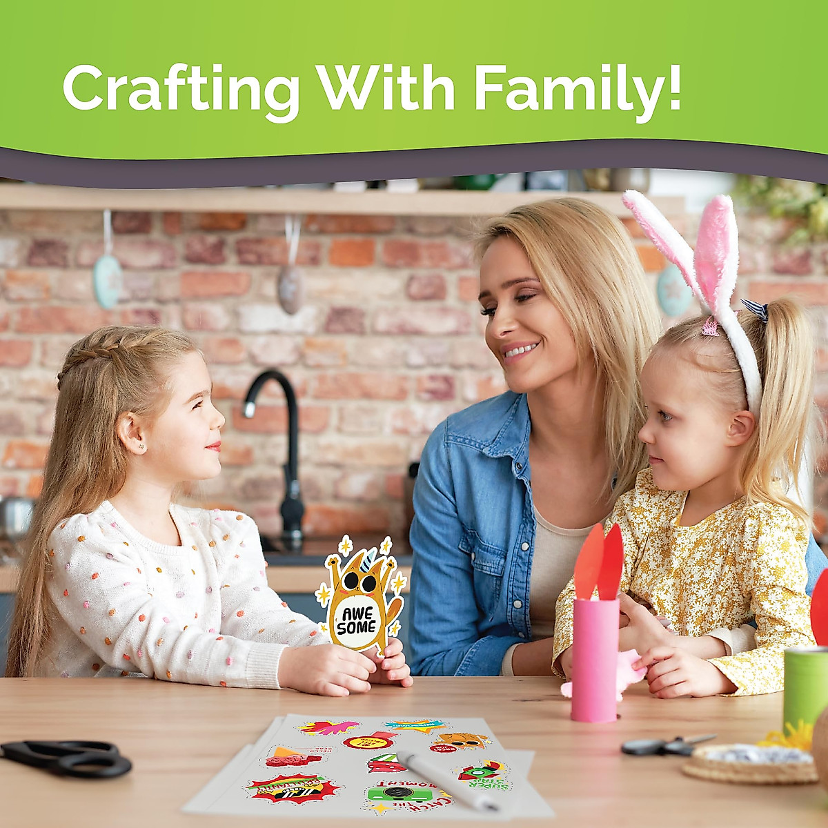 Premium Printable Vinyl Sticker Paper for Inkjet & Laser Printer - 34 Sheets Self-Adhesive Sheets Matte White Waterproof, Dries Quickly Vivid Colors, Holds Ink well- Tear Resistant