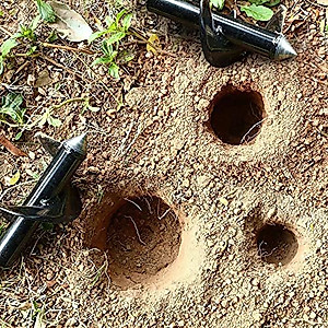 defutay Power Planter Auger Drill Bit Extension, Shaft Drill Planter, Bulb & Bedding Plant Auger, Easy Planter Garden Auger - Auger Digging Tool for Dirt, Clay, Soil and Sand (1PC)