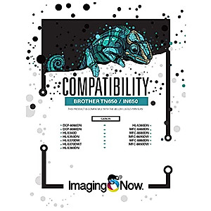 ImagingNow – Eco-Friendly OEM Toner Compatible with Brother TN650 – Premium Cartridge Replacement