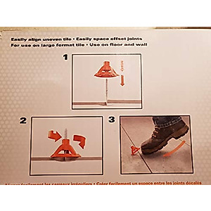 Ridgid LevelMax tile anti-lippage and spacing system 100