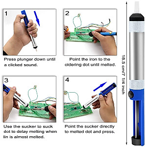 Wood Burning Kit 95pcs, West Bay Soldering Pen with Adjustable On-Off Switch Control Temperature Wood Burning Tool for Embossing/Carving/Soldering Tips/Carrying Box