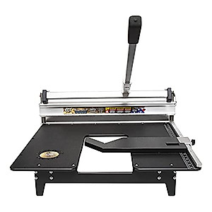 Bullet by MARSHALLTOWN 26" EZ Soft Flooring Shear, Professional-Grade, Versatile, Easy Transportation with Integrated Caster System, Made in the USA, 526-RCT26