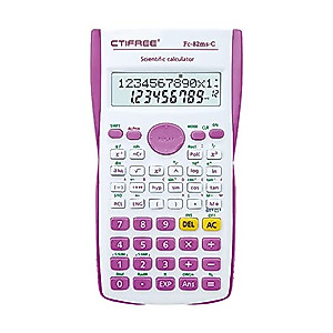 Colorful Scientific Calculator,Scientific Calculator with Cute Design for School and Business (Purple)