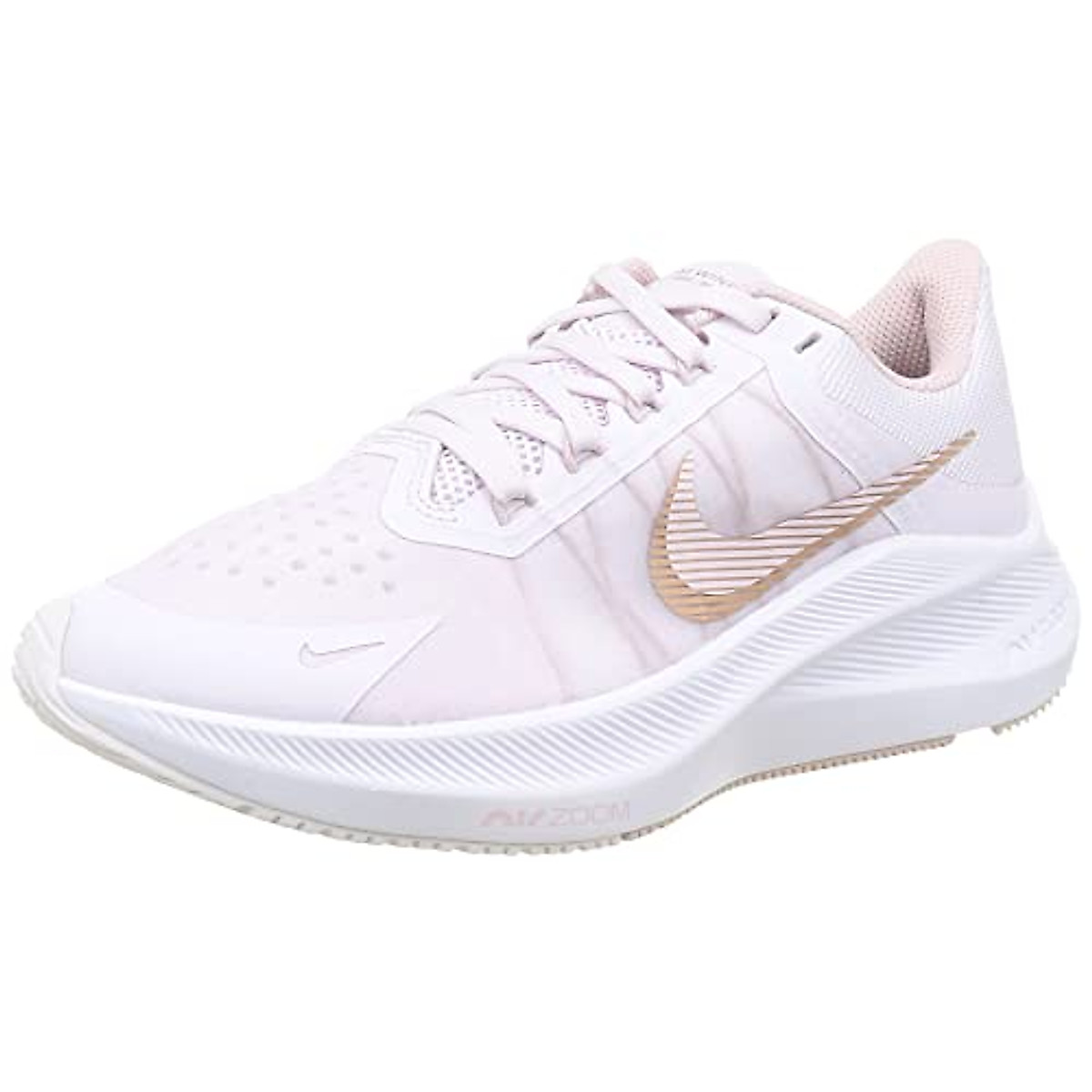 NIKE Women's Running Shoe, Lt Violet MTLC Red Bronze Champagne White, 6