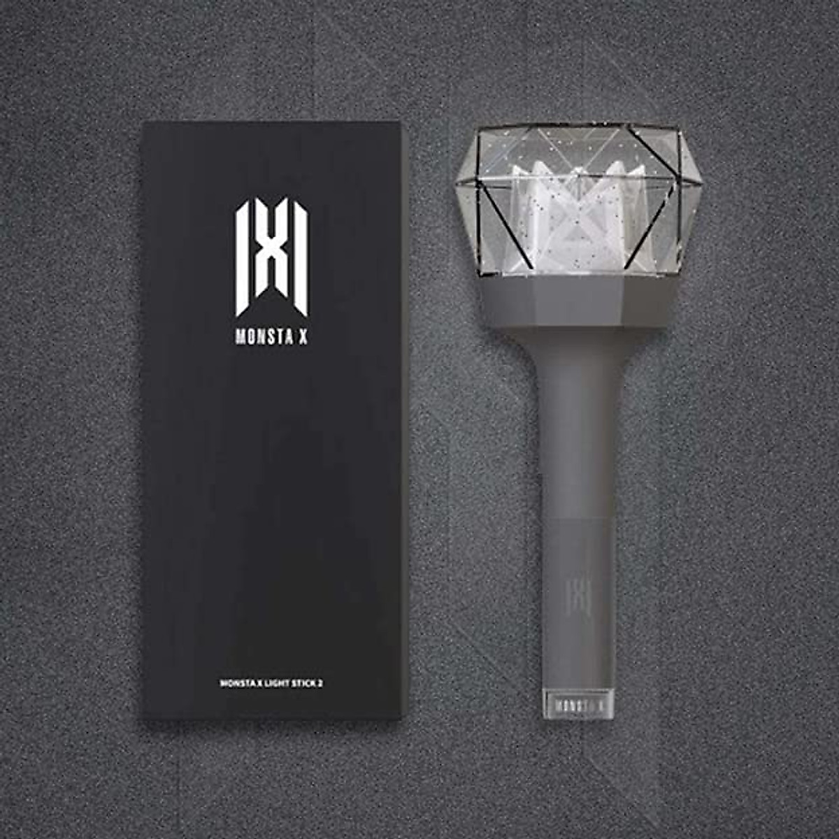 KPOPINTOUCH Monsta X Official Fan Light Stick Version 2 Cheering Lightstick for K-Pop Idol Concert Lightup Lighting Party Supplies