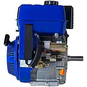 DuroMax XP18HPE 440cc Recoil/Electric Start Gas Powered 50 State Approved, Multi-Use Engine, XP18HPE, Blue