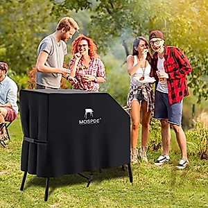 Griddle Cover Fits for Blackstone 22 Inch 17 Inch Griddle with Hood and Stand, Waterproof Grill Cover for Blackstone 22" 17" Griddle with The Lid and Stand, 600D Heavy Duty Water-Resistant