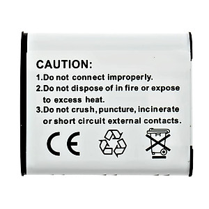 Synergy Digital Camera Battery, Compatible with Ricoh WG-70 Digital Camera, (Li-Ion, 3.7V, 1000 mAh) Ultra High Capacity, Replacement for Pentax DL-i92 Battery