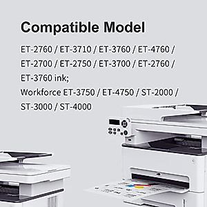 MYTONER Compatible Ink Bottle Replacement for Epson 502 T502 for ET-2760 ET-4760 ET-4750 ET-3710 ET-3760 ET-2700 ET-2750 ET-3700 ET-3750 ST-2000 ST-4000 Printer (Black Cyan Magenta Yellow, 5-Pack)