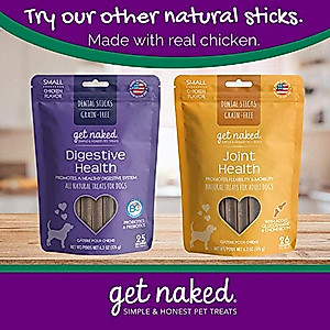 Get Naked Grain Free 1 Pouch 6.2 Oz Weight Management Dental Chew Sticks, Small