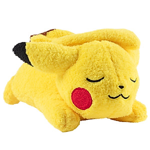 Pokemon 5" Sleeping Pikachu, Riolu & Igglypuff Plush 3-Pack - Officially Licensed - Quality & Soft Collectible Stuffed Animal Toy - Great Gift for Kids, Boys, Girls - Set of 3