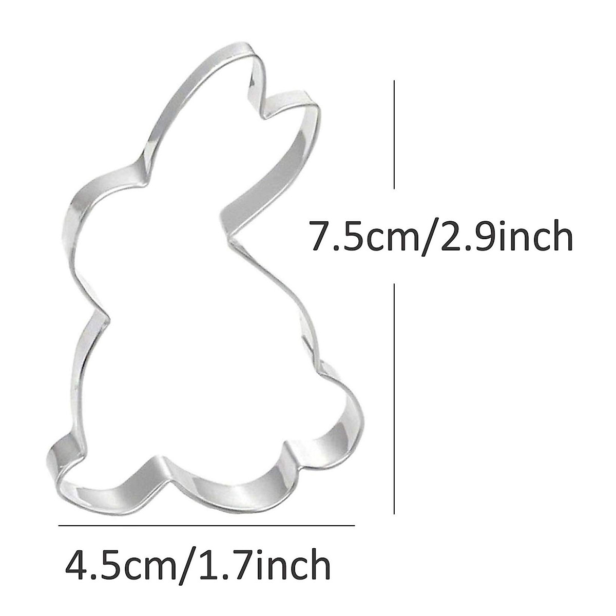 WJSYSHOP Rabbit Shape Cookie Cutter