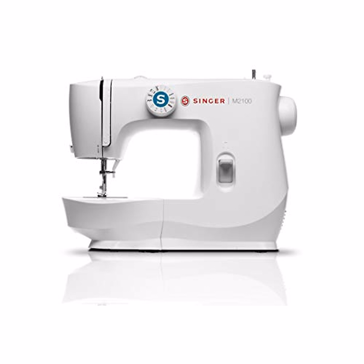 SINGER | M2100 Sewing Machine With Accessory Kit & Foot Pedal - 63 Stitch Applications - Simple & Great for Beginners
