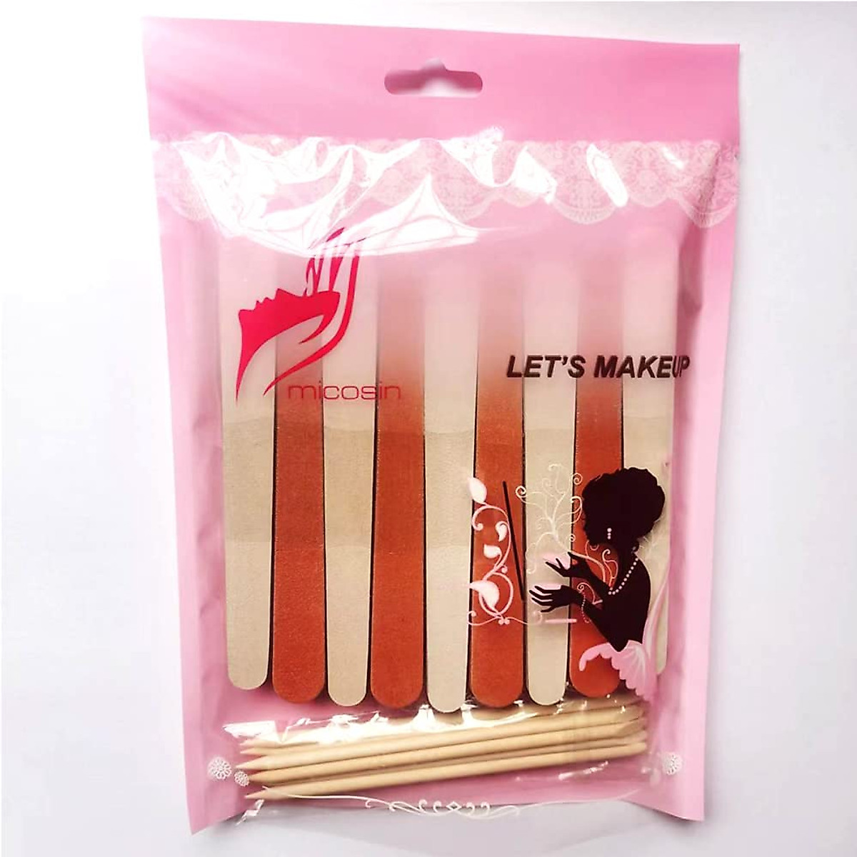 Compact Nail File, Dual Sided Nail Care Tool, Smooths & Shapes Nails, Easy to Use, Compact Emery Boards (Pack of 100)