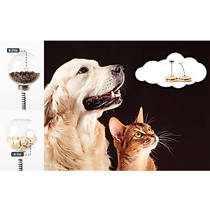 Ulong Cat Toys, Interactive Cat Dog Feeder Toy, Pet Exercise Toys, Cat Toys for Indoor Cats/Kitten as Cat Gifts, Patented Product (Small)