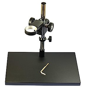 Big Heavy Duty Metal Boom Stereo Microscope Camera Table Stand Holder 50mm Ring
