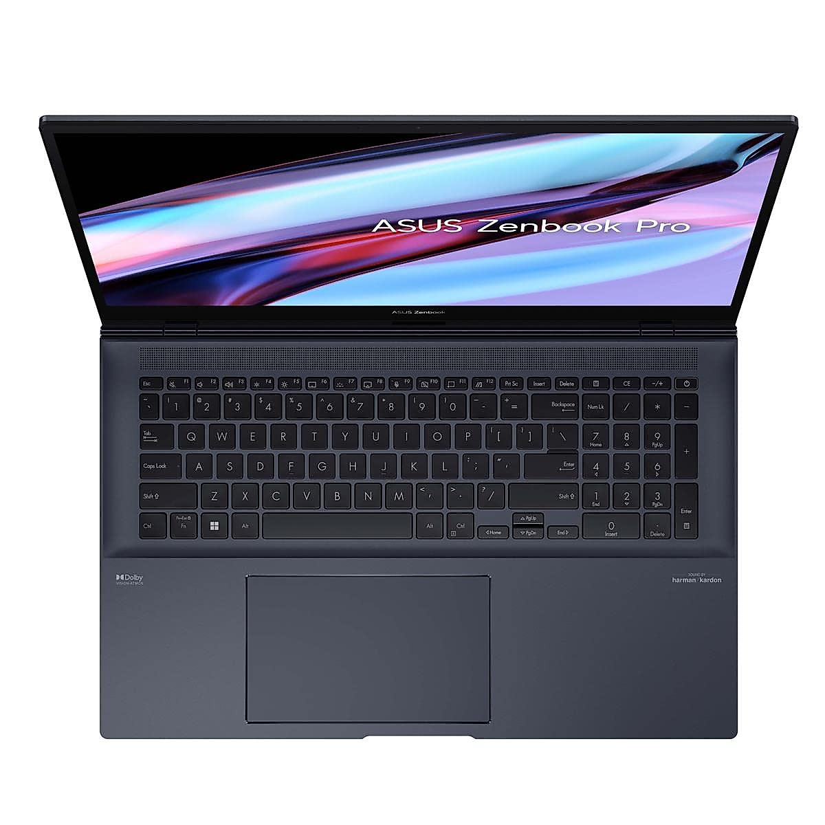 ASUS Zenbook Pro 17 17.3” Touch Display, 165Hz Refresh Rate, AMD Ryzen 9 6900HX CPU, GeForce RTX 3050 Graphics, 16GB RAM, 1TB SSD, Windows 11 Home, Tech Black, UM6702RC-DS94T