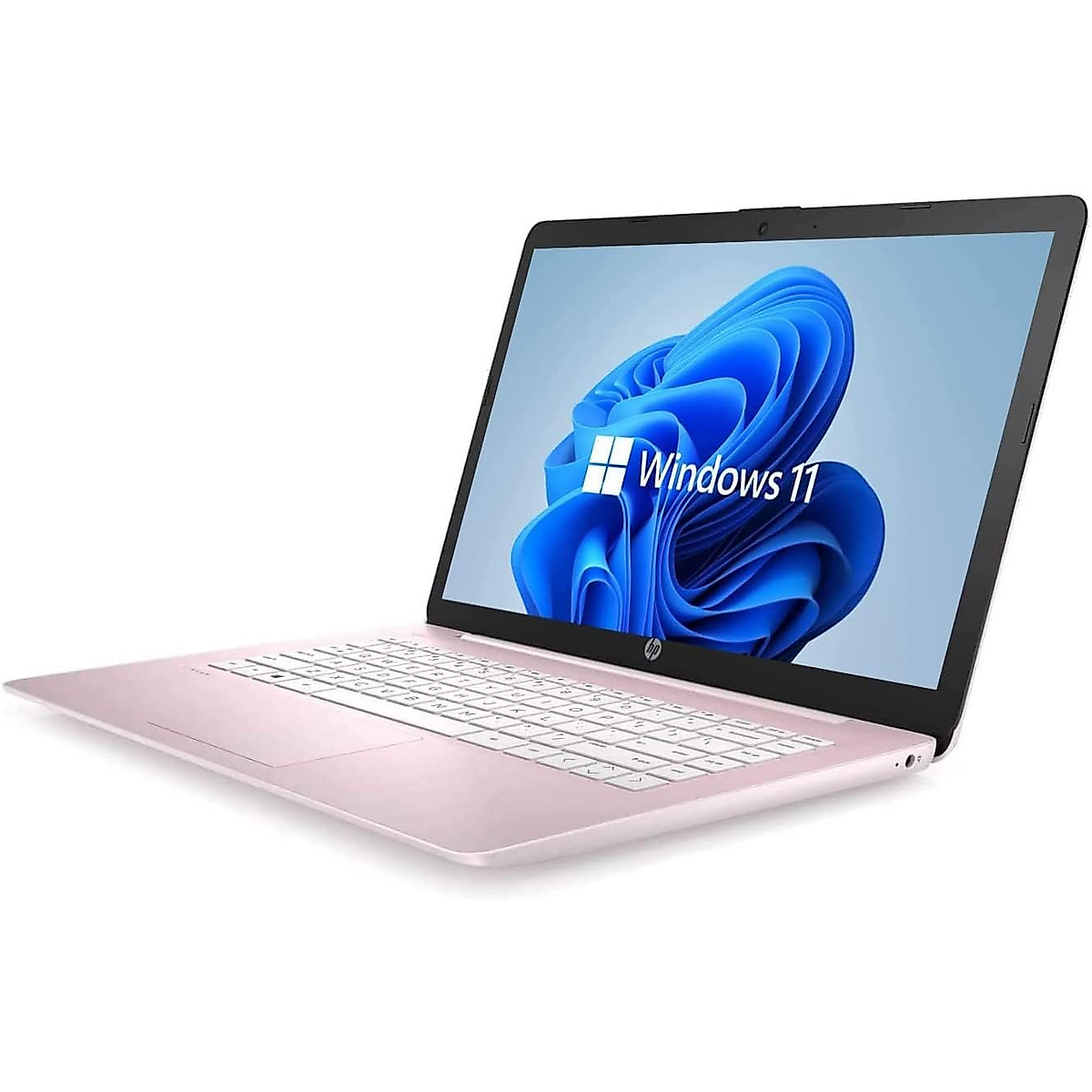 HP Stream 14inch HD(1366x768) Display, Intel Celeron N4000 Dual-Core Processor, 4GB SA RAM, 64GB eMMC, HDMI, WiFi, Webcam, Bluetooth, Win11 S, Royal Pink (Renewed)