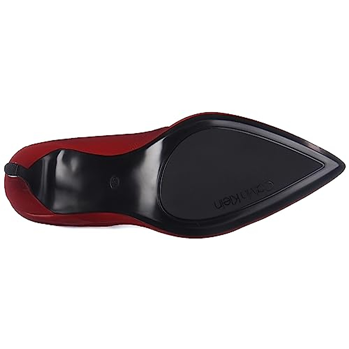 Calvin Klein Women's Gayle Pump, Crimson Red, 7.5
