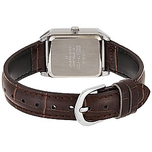 Casio Analog LTP-V007L-7B2UDF, Brown, Strip