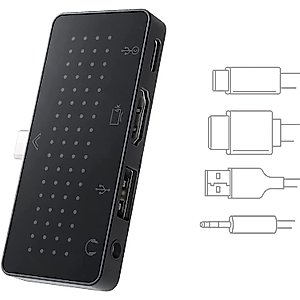 Twelve South StayGo Mini | Ultra-Thin USB-C Hub for Type C Tablets, Laptops and iPad Pro, MacBook for Home, Office & Travel