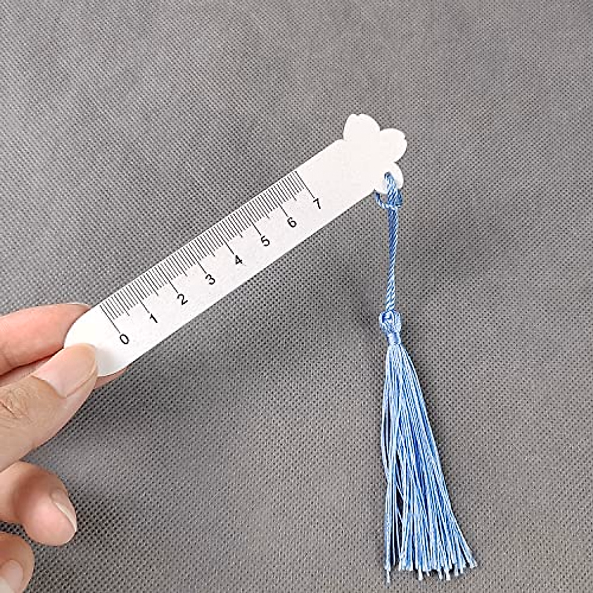 Lacooooppia-Bookmarks, Bookmarks Cute Floral Bookmarks with Colorful Tassels for Women Teacher Kids Book Lovers