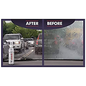 SHINE ARMOR Anti Fog Hero with Microfiber Cloth Windshield & Deicer Spray for Car Windshield Windows Wipers and Mirrors