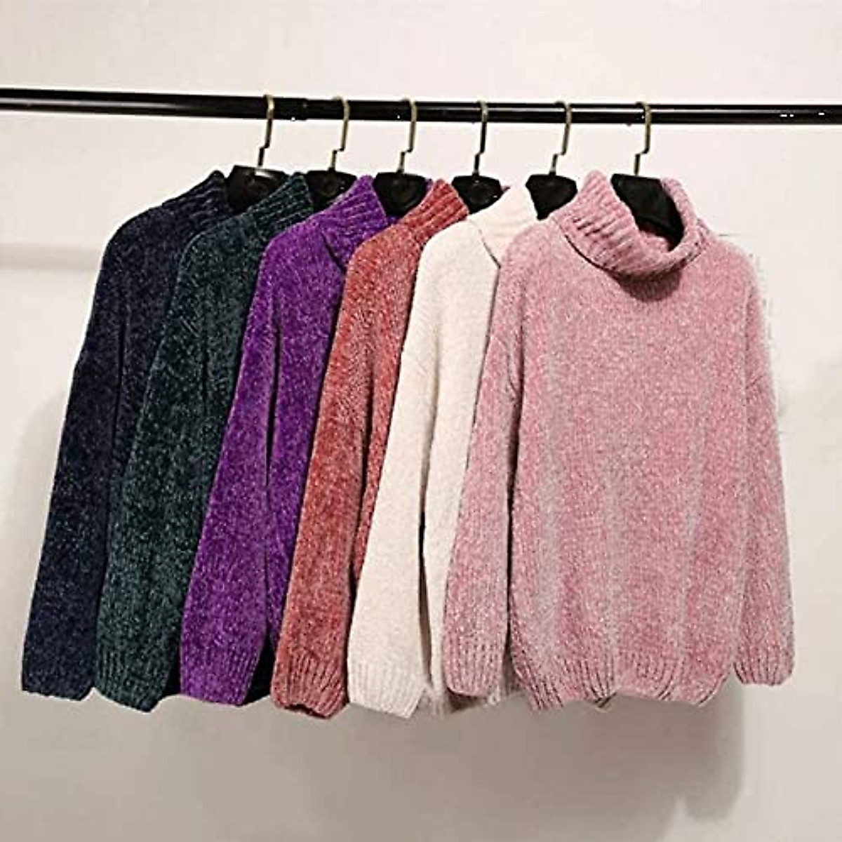 250g Bulky Vegan Soft Yarn Baby Chenille Velvet Yarn Velvet Knitting Yarn Polyester Blended Cotton Chenille Yarn Hand Knitting Yarn Crochet Thread for Clothing Hat Scarf Blanket