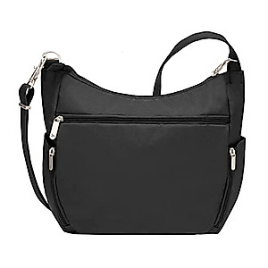 Travelon Anti-Theft Cross-Body Bucket Bag, Black, One Size