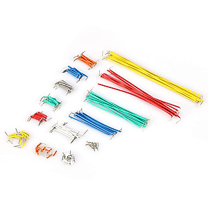 Breadboard Jumper Wires 140 Pcs Breadboard Jumper Wire Kit 14 Lengths Assorted Jumper Wires with Storage Box