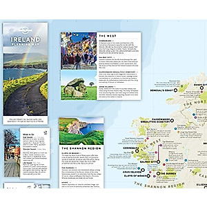 Lonely Planet Ireland Planning Map